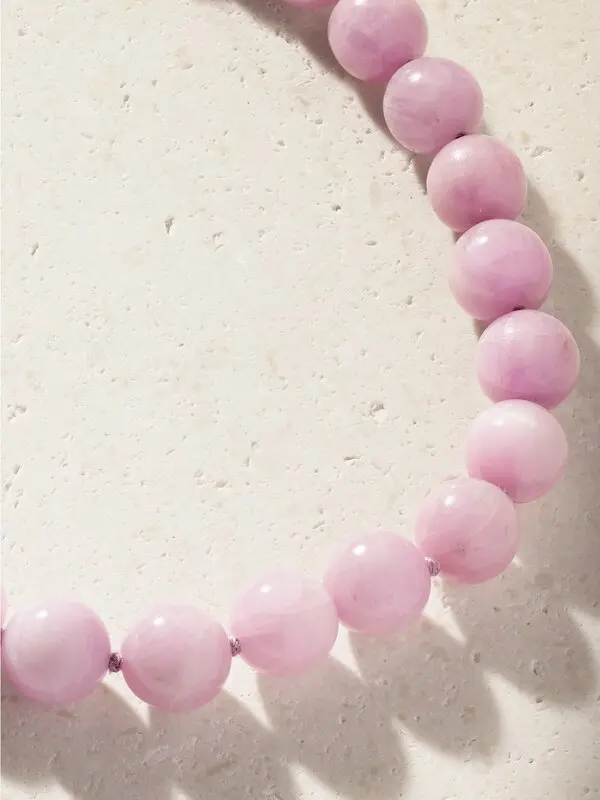 Jia Jia Oracle 14-karat Gold Kunzite Necklace