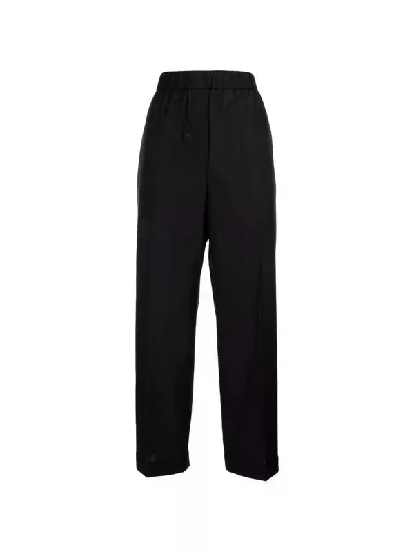 Peserico High-waisted Straight Leg Trousers