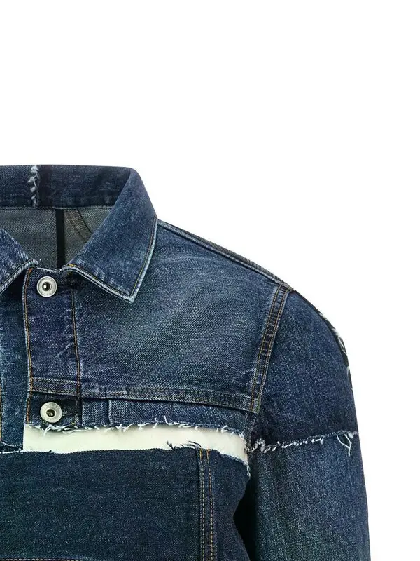 Sacai Patchwork Denim Jacket