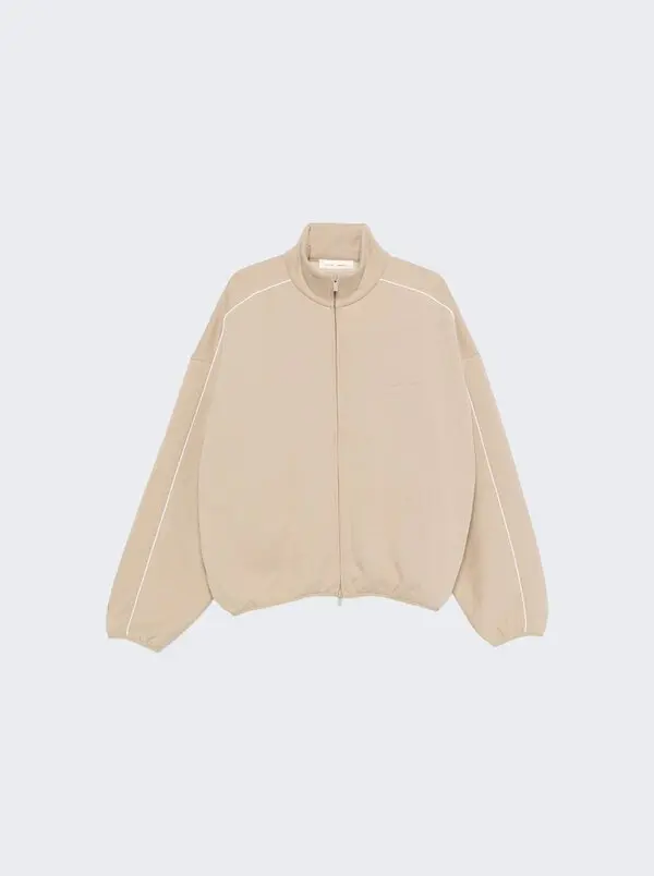 Fear Of God Modern Fit Fleece Track Jacket - Brown