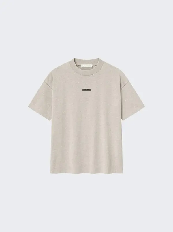 Fear Of God Classic Fit Tee Heather Stone - Grey