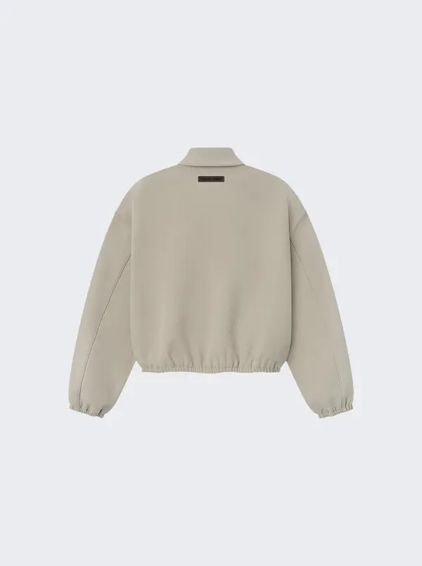 Fear Of God Bonded Canvas Zip-up Jacket - Brown