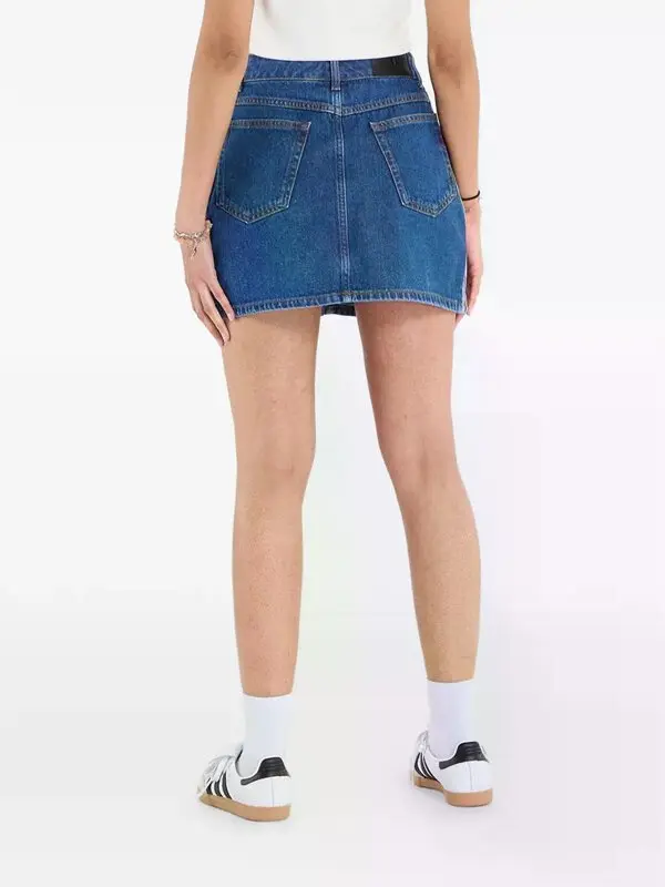 Adidas Denim Skirt With 3-stripes