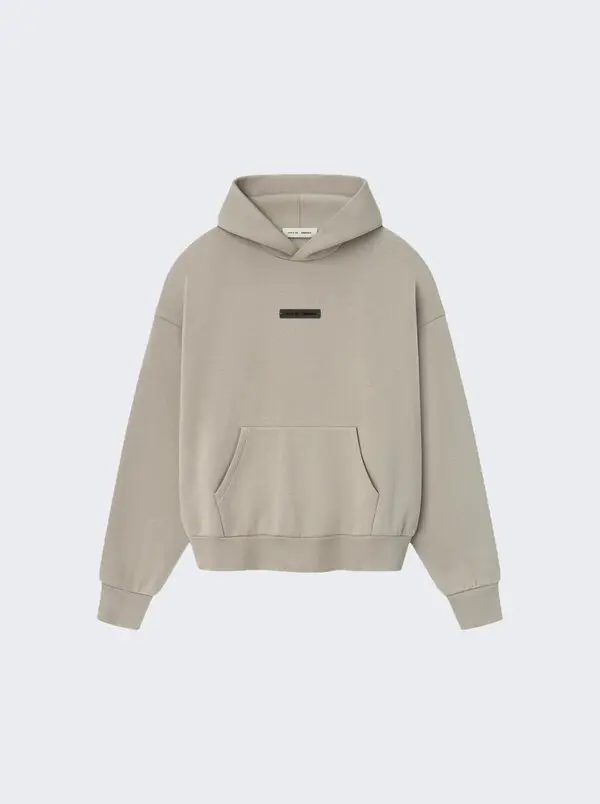 Fear Of God Classic Fit Fleece Hoodie - Brown