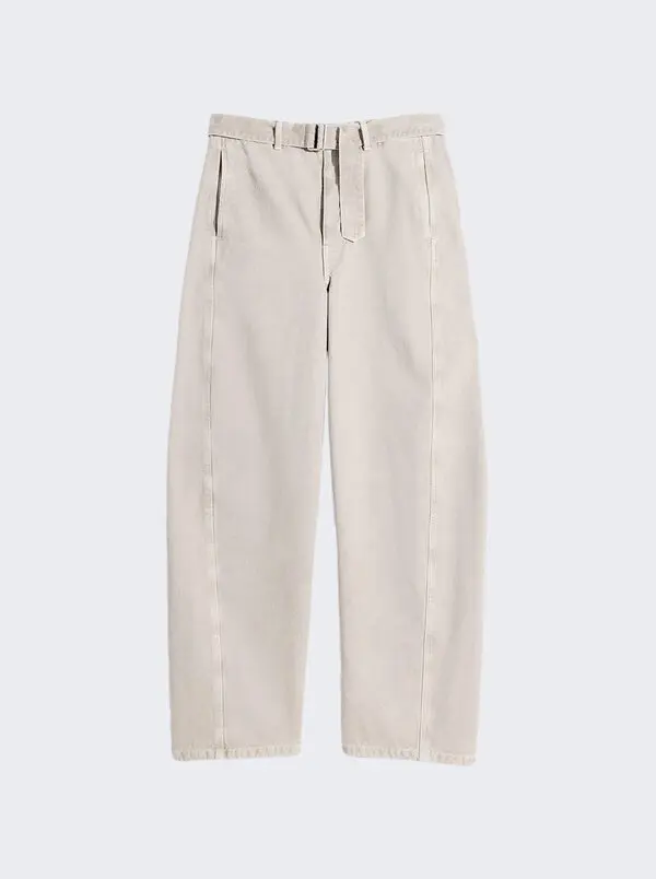 LEMAIRE Twisted Belted Pants - Beige