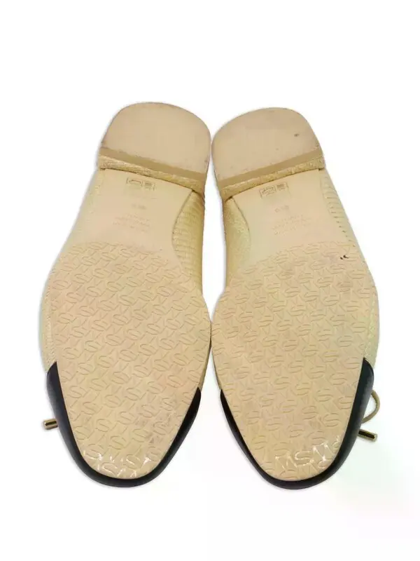 STUART WEITZMAN Raffia Ballet Flats