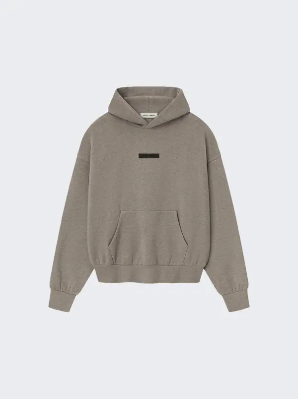 Fear Of God Classic Fit Fleece Hoodie - Brown
