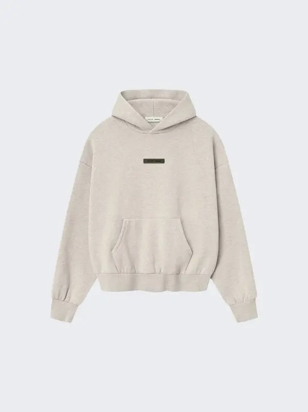 Fear Of God Classic Fit Fleece Hoodie - Grey