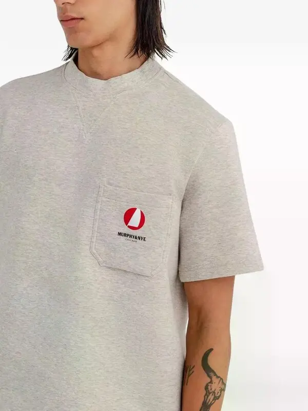 MURPHY&NYE Pocket Short-sleeve Sweatshirt