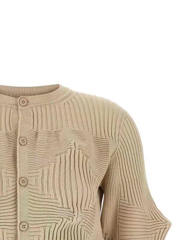 Issey Miyake Linkage Asymmetrical Cardigan