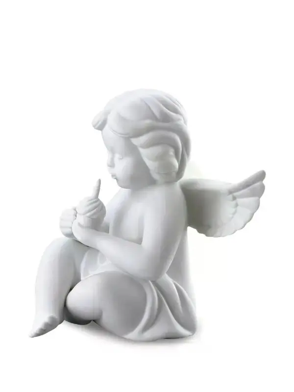 ROSENTHAL Angel Birthday Cake Sculpture - White