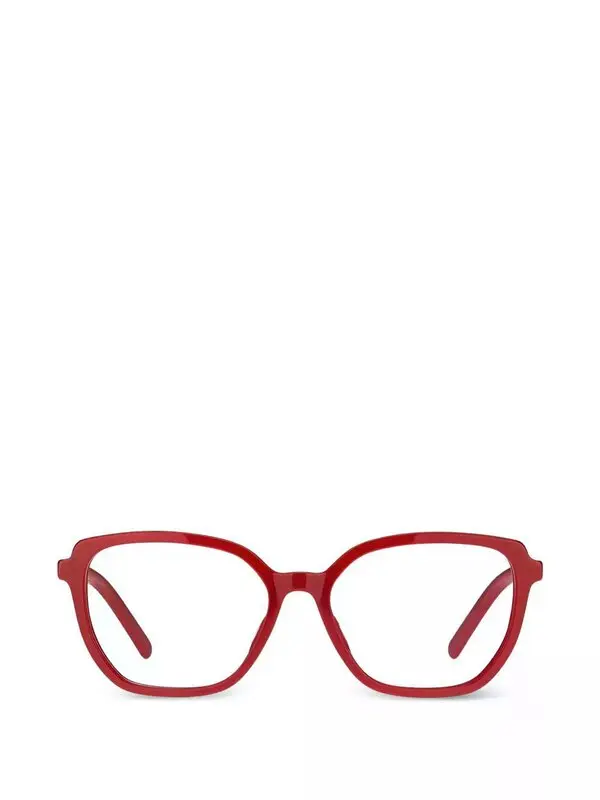 Marc Jacobs Square Full-rim Eyeglasses - Red