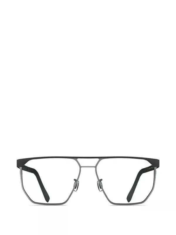 BLACKFIN Browline Eyeglasses - Grey