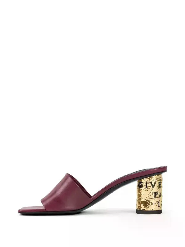 Givenchy Square-toe Block-heel Sandals