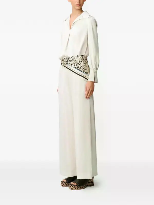 Claudie Pierlot Spread Collar Blouse