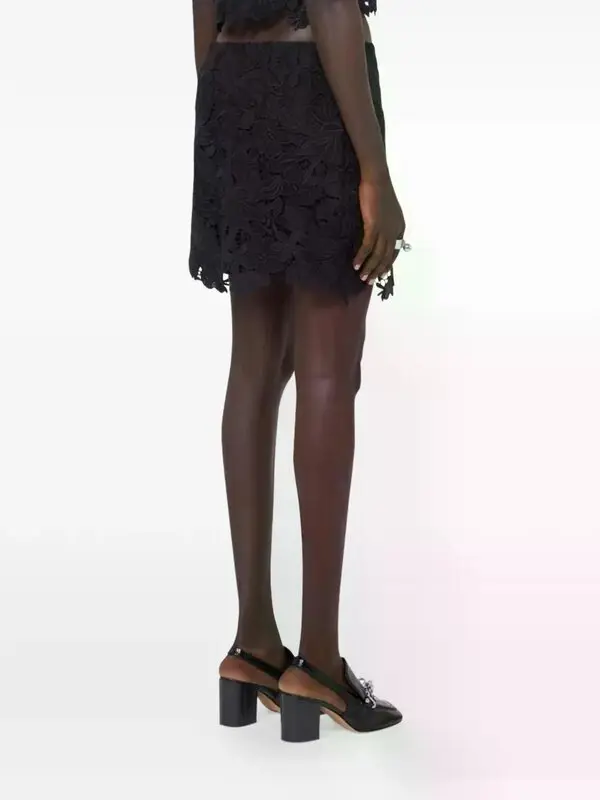 Sportmax Macramé Lace Skirt