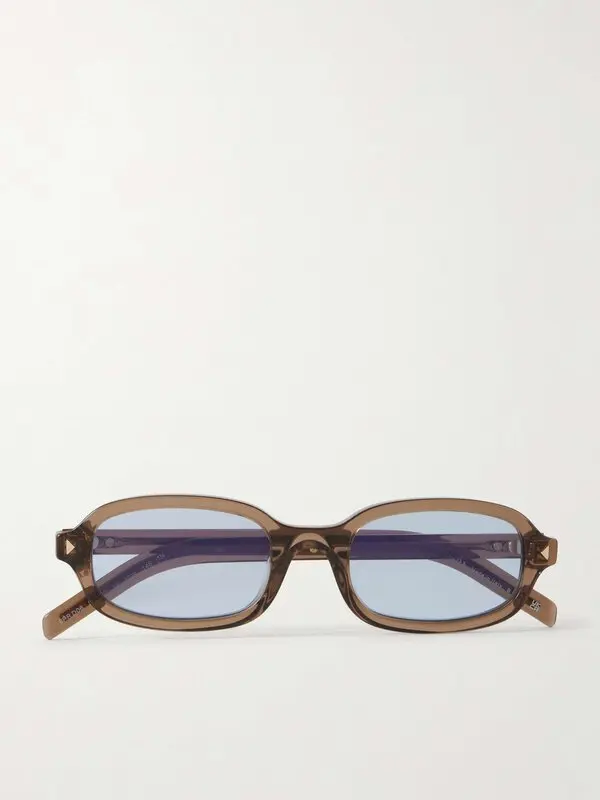 Prada Rectangular-frame Sunglasses - Mushroom