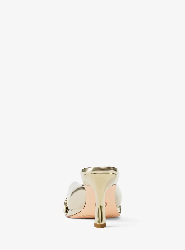 Michael Kors Elena Metallic Sandal - Gold