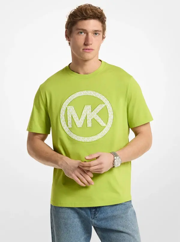 Michael Kors Logo Cotton Jersey T-shirt