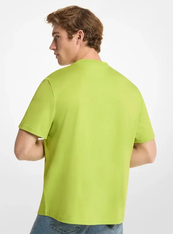 Michael Kors Logo Cotton Jersey T-shirt