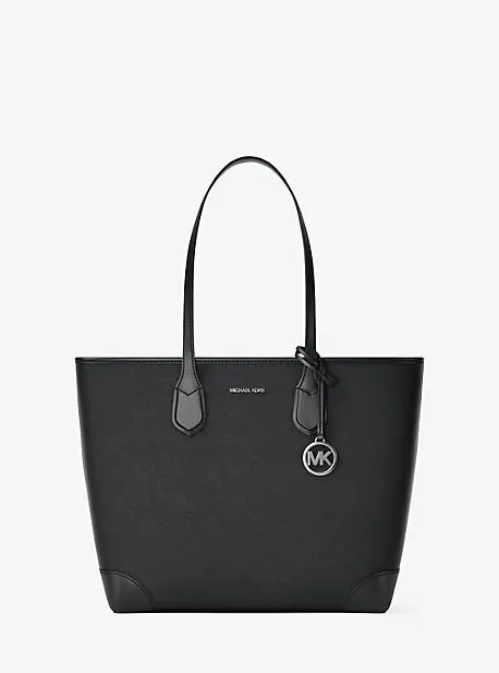 Michael Kors Large Saffiano Leather Tote Bag - Black