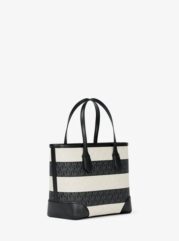 Michael Kors Eva Extra-small Signature Logo Convertible Crossbody Bag - Black
