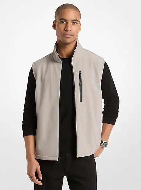 Michael Kors Zip-up Vest - Grey
