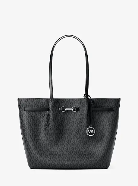 Michael Kors Carson Large Logo Tote Bag - Black