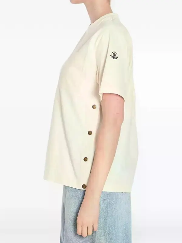 Moncler Button-embellished T-shirt
