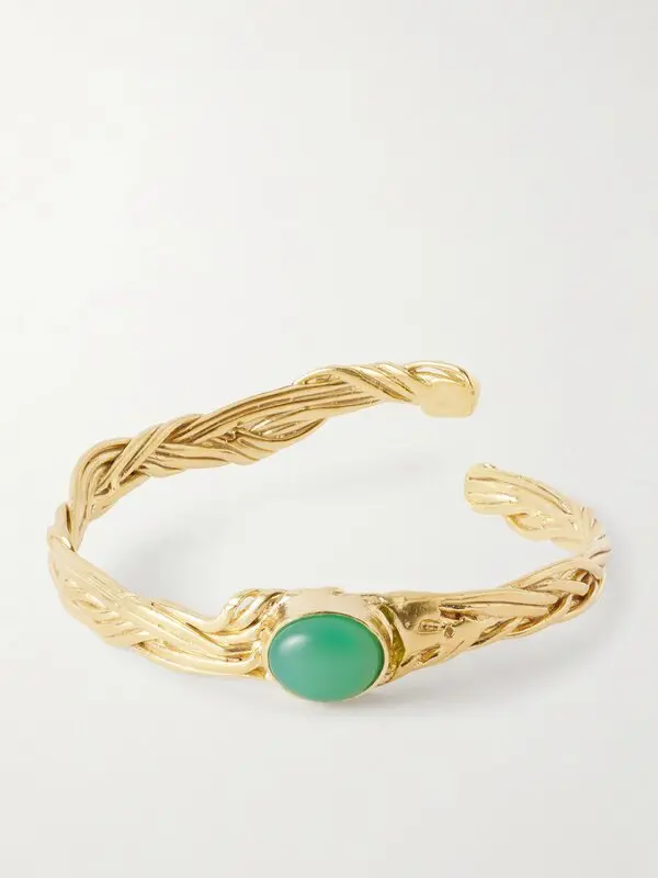 YSSO Delphi Plated Bangle - Gold
