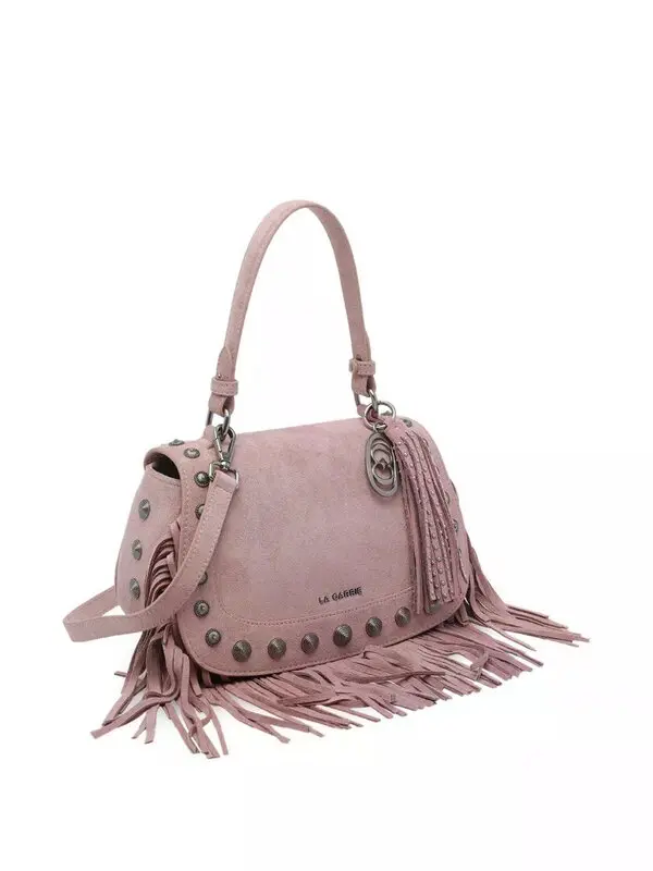 LA CARRIE Aztec Fringe Shoulder Bag