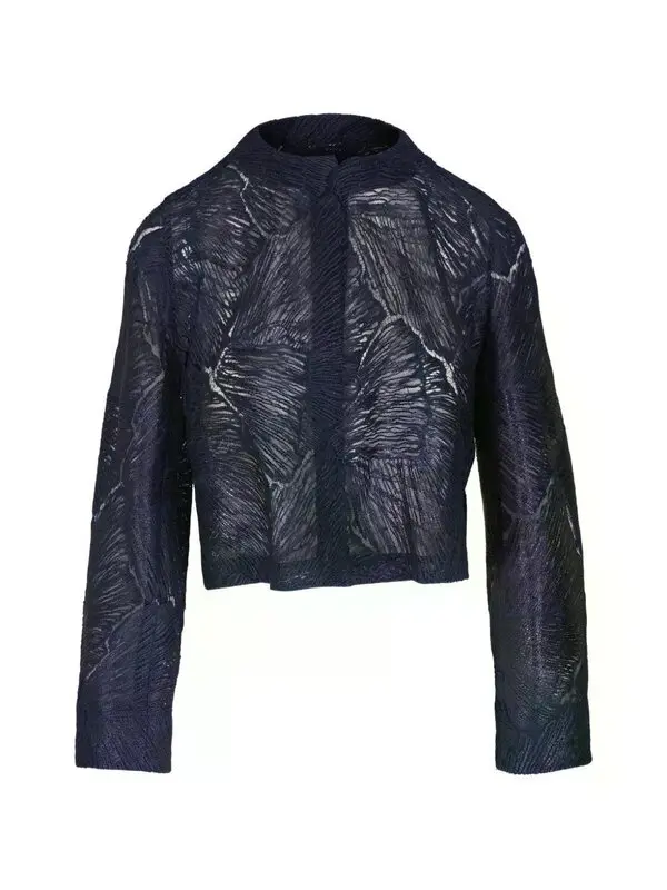 Akris Cropped Lace Jacket