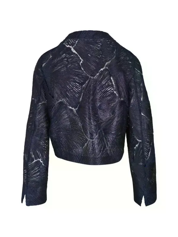 Akris Cropped Lace Jacket