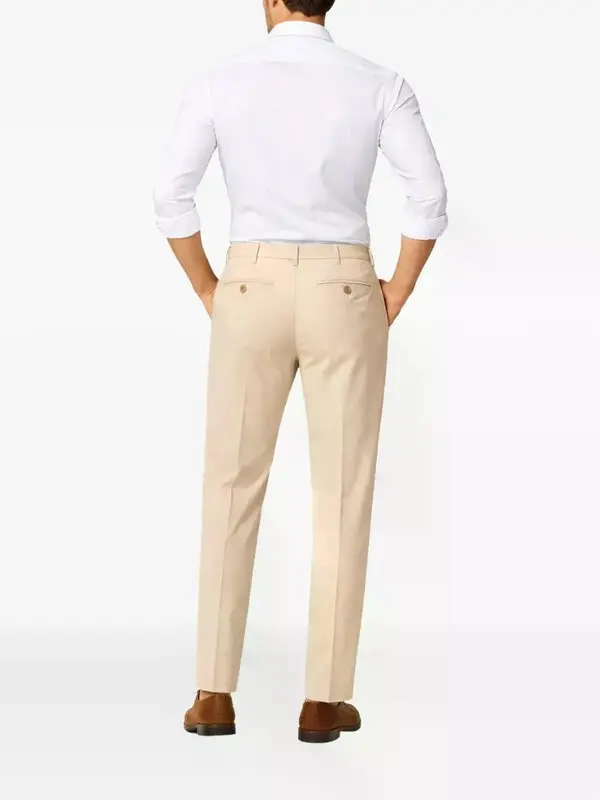 FRANZESE COLLECTION Stefano De Martino Flat-front Trousers