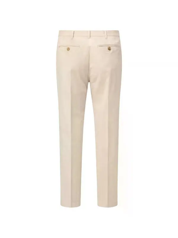 FRANZESE COLLECTION Stefano De Martino Flat-front Trousers