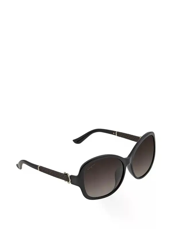 FERRAGAMO Full Rim Oval-frame Sunglasses
