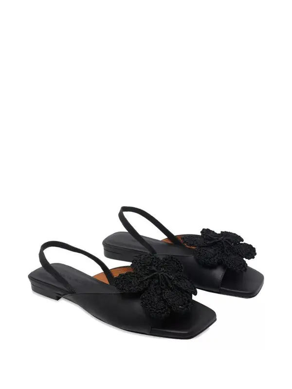 ANGEL ALARCON Square-toe Slingback