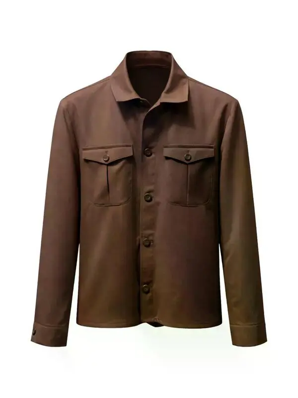 FRANZESE COLLECTION Chest-pockets Button-down Jacket