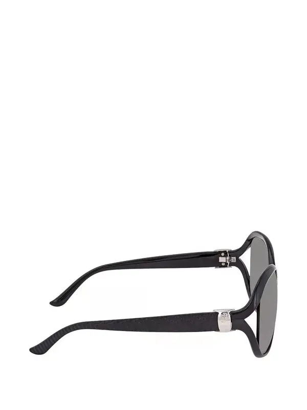 FERRAGAMO Oval Full-rim Sunglasses