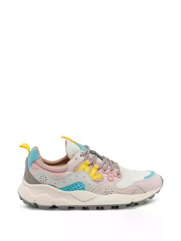 FLOWER MOUNTAIN Yamano 3 Laced Sneakers - Pink