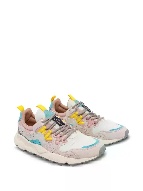 FLOWER MOUNTAIN Yamano 3 Laced Sneakers - Pink