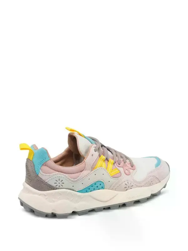 FLOWER MOUNTAIN Yamano 3 Laced Sneakers - Pink