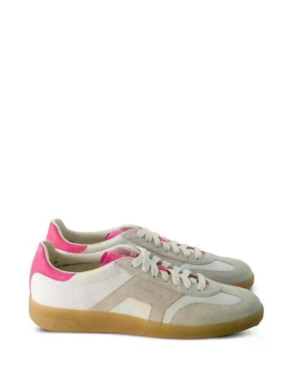 Santoni Olympic Lace-up Sneakers - Neutrals