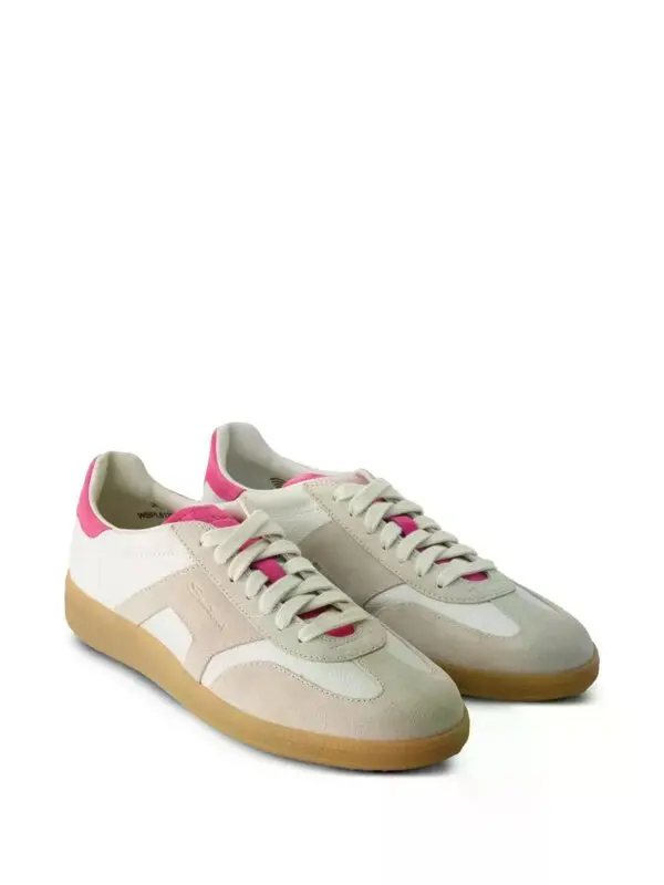 Santoni Olympic Lace-up Sneakers - Neutrals