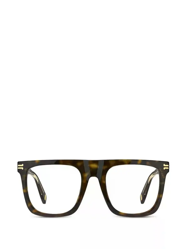Marc Jacobs Square-frame Glasses - Brown