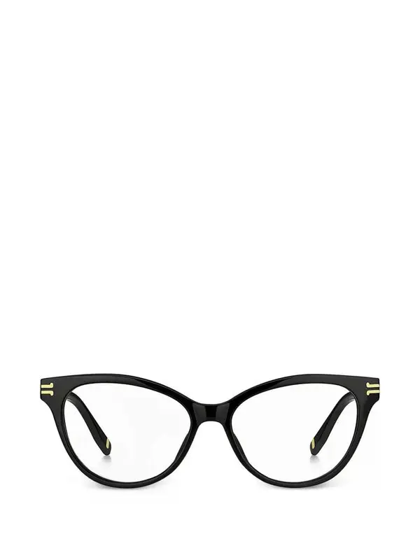 Marc Jacobs Cat-eye Full-rim Glasses - Black