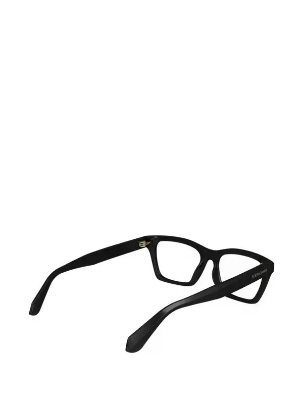 FERRAGAMO Square Full-rim Eyeglasses - Black