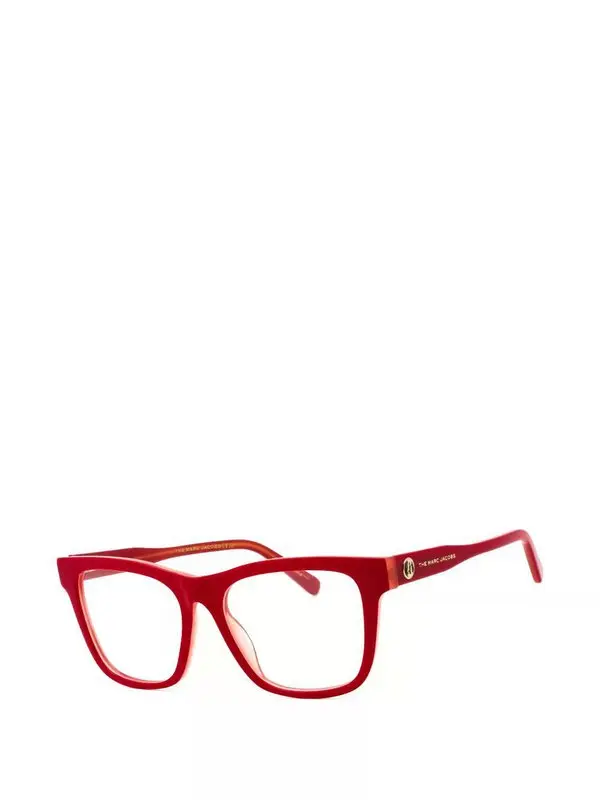 Marc Jacobs Square Full-rim Eyeglasses - Red
