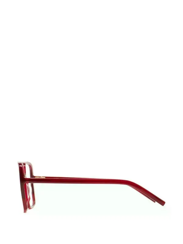 KALEOS Castro Square-frame Eyeglasses - Red