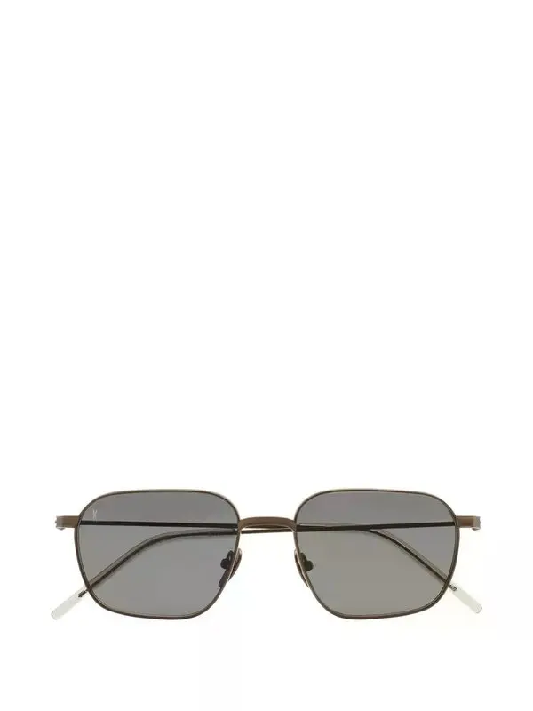 KALEOS Rectangle-frame Sunglasses - Brown